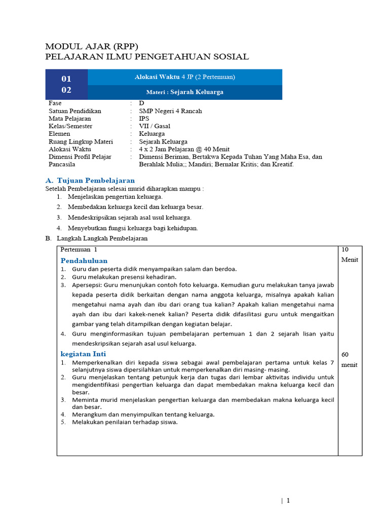 Modul Ajar 7 Buku Paket | PDF | Karier & Perkembangan | Kesehatan Holistik