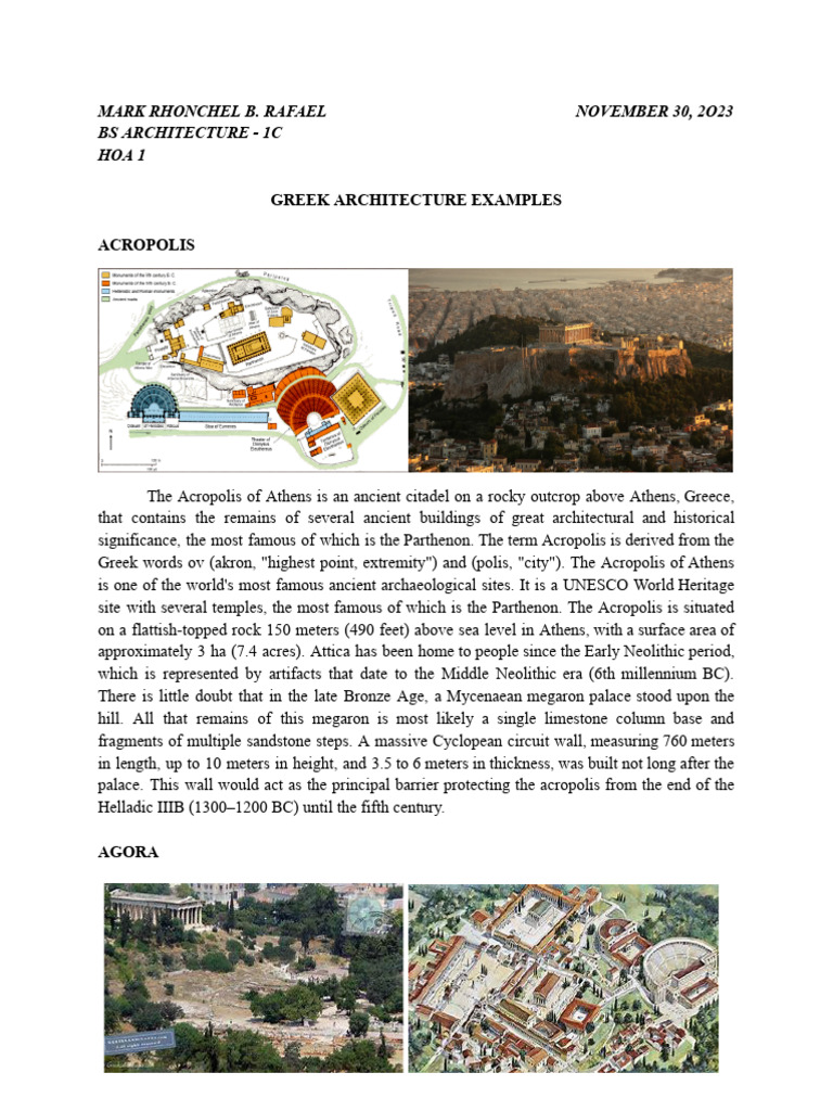 Greek Archi Exam | PDF | Ancient Greece | Classical Antiquity