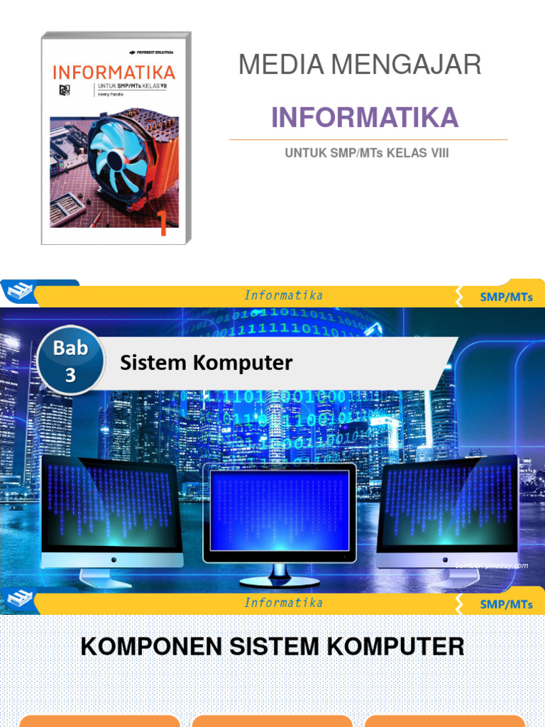 Bab 3 - Sistem Komputer Kelas 8 2023 | PDF