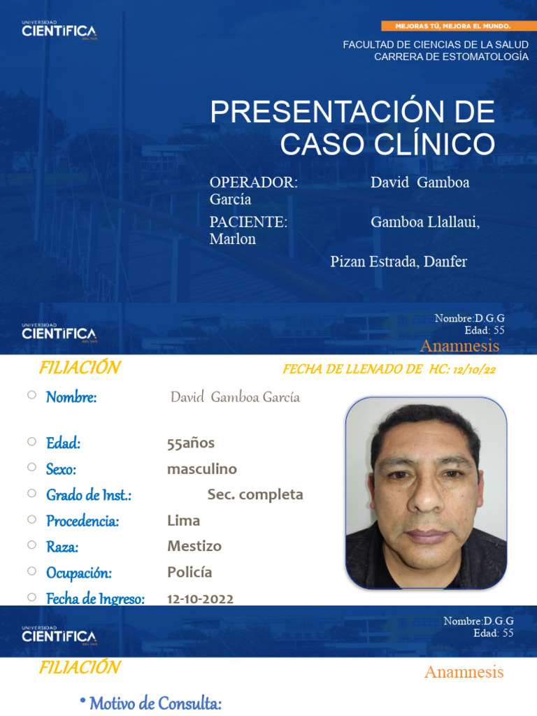 Presentación de Caso Clínico | PDF