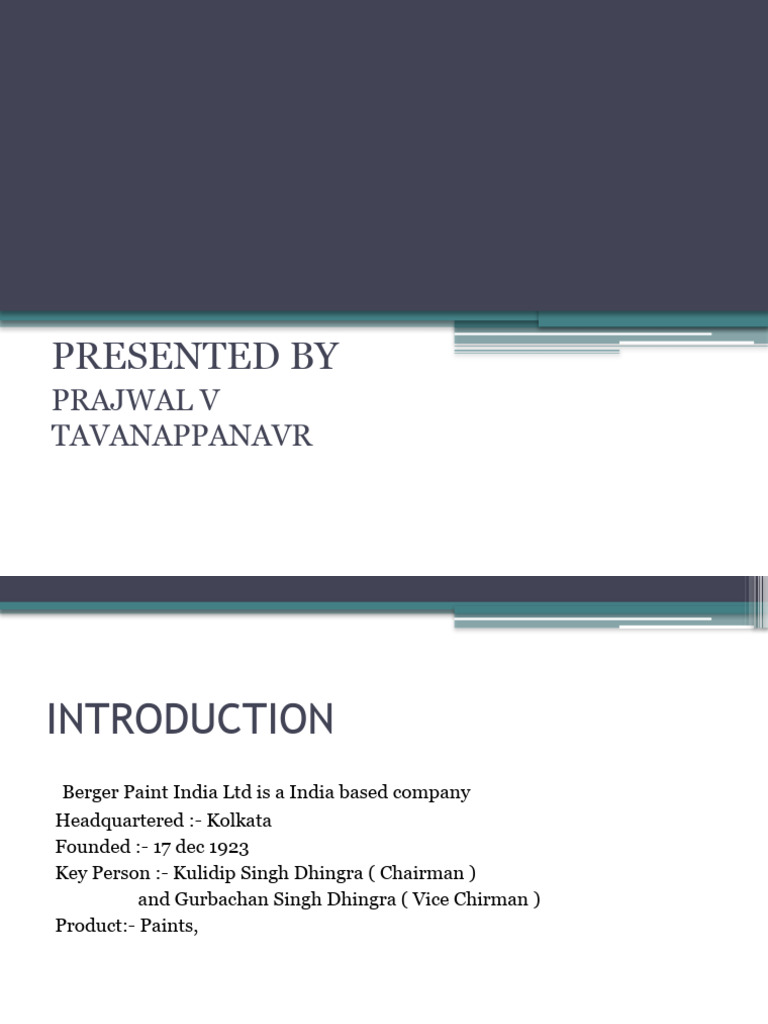 Prajwal Jain Presentation1 | PDF