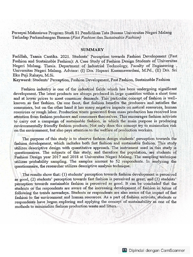 Contoh Skripsi Kating Tabus 2 | PDF