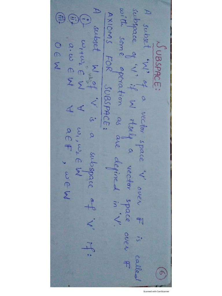 Lecture #2 Linear Algebra | PDF Lecture #2 Linear Algebra | PDF