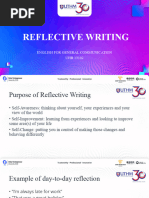 4/5Rs Framework for Reflective Writing | PDF