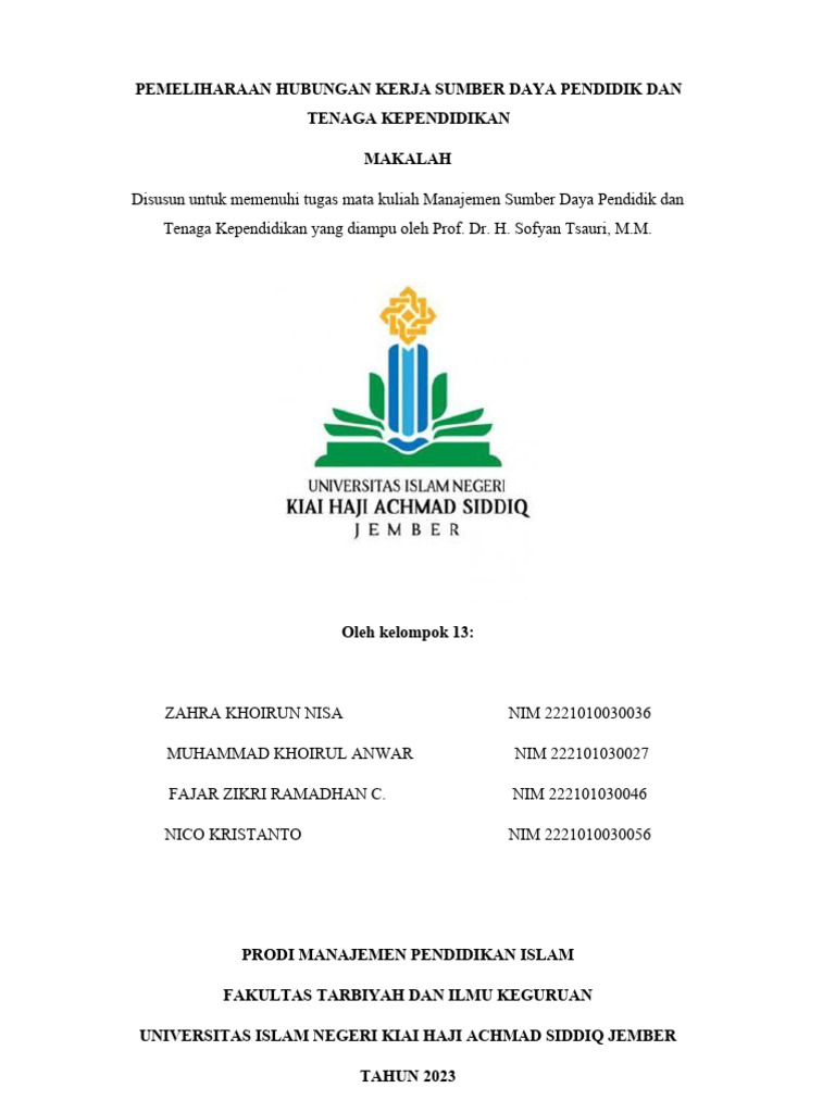 Ke.13 MSDP Rev | PDF