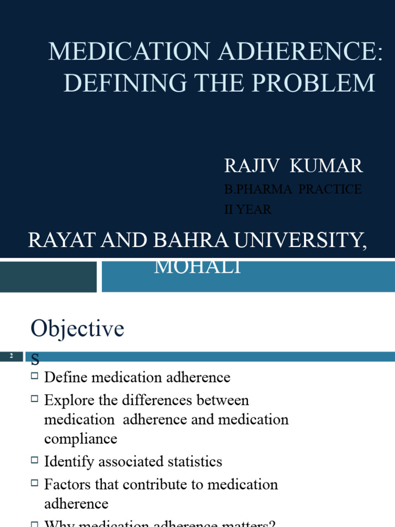 Understanding Medication Adherence | PDF | Social Programs | Health Care