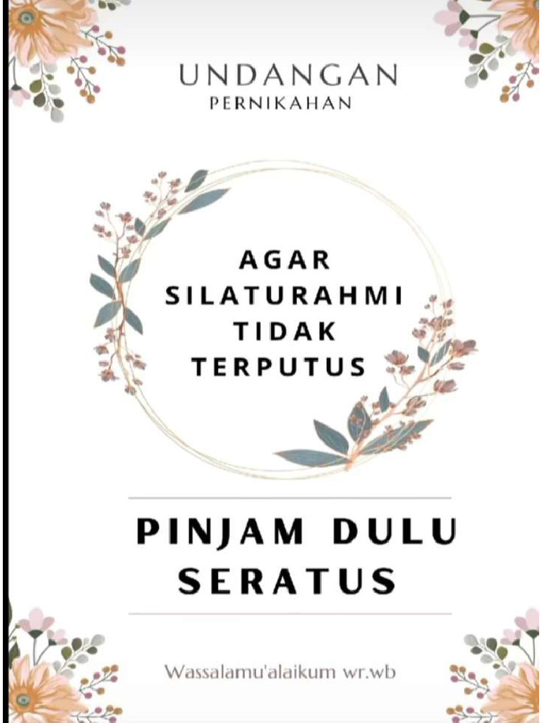 Undangan Lamaran | PDF