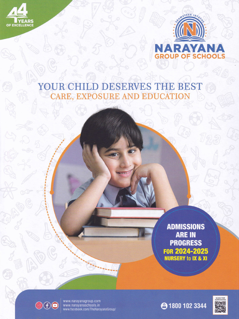 Narayana School - Broucher 2024-25 | PDF