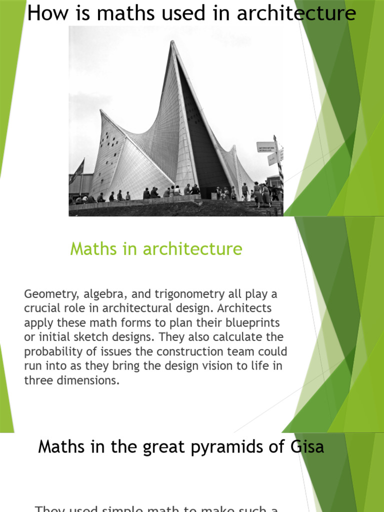 How Is Maths Used in Architecture | PDF