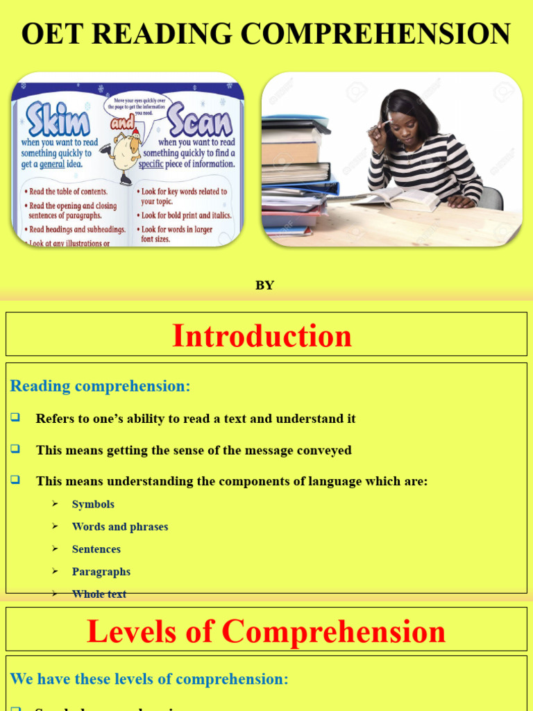 Oet Reading | PDF | Reading Comprehension | Waste