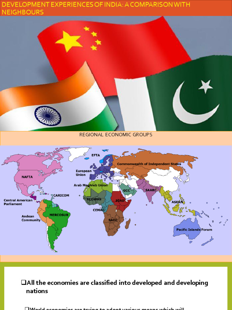 Comparative Development India, China and Pakistan | PDF | Economic Growth | Pakistan