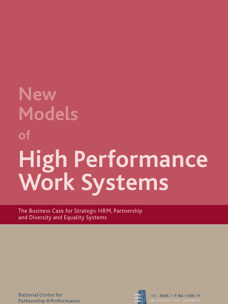 High Performance Working System | PDF | Human Resource Management ...
