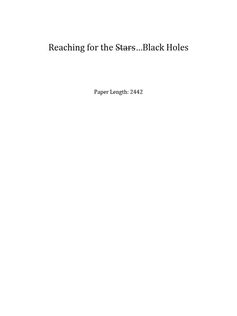 Research Paper | Download Free PDF | Hawking Radiation | Black Hole