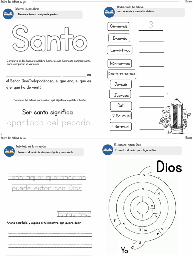 006-Dios-es-Santo-Santo-Santo | PDF | Creencia religiosa y doctrina | Teología