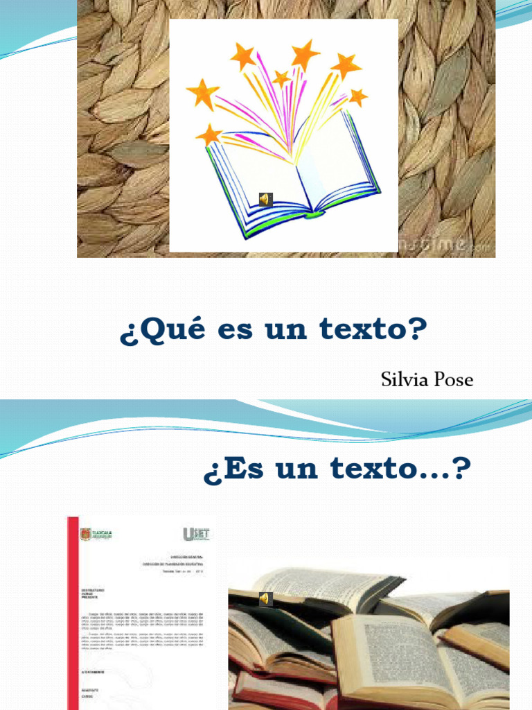 Qué+es+un+texto | PDF