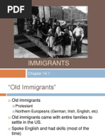 Old vs New Immigrants: Key Differences | PDF | Immigration | The United ...