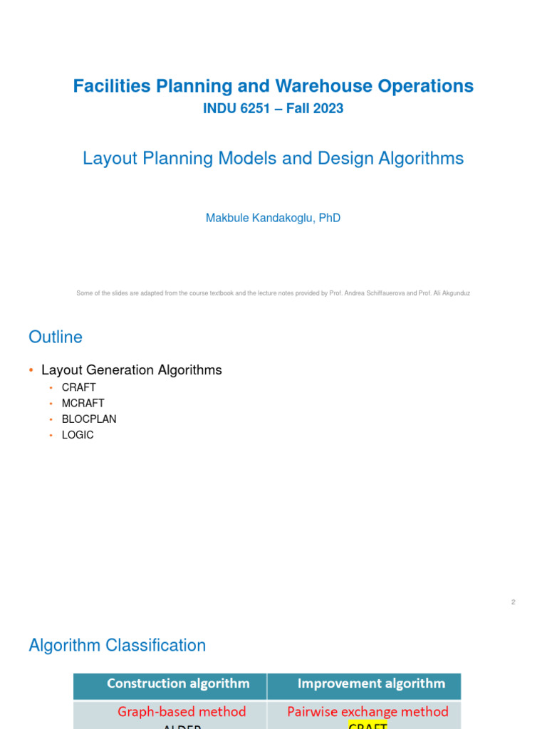5 - Mathematical Models For Plant Layout III | PDF | Algorithms ...