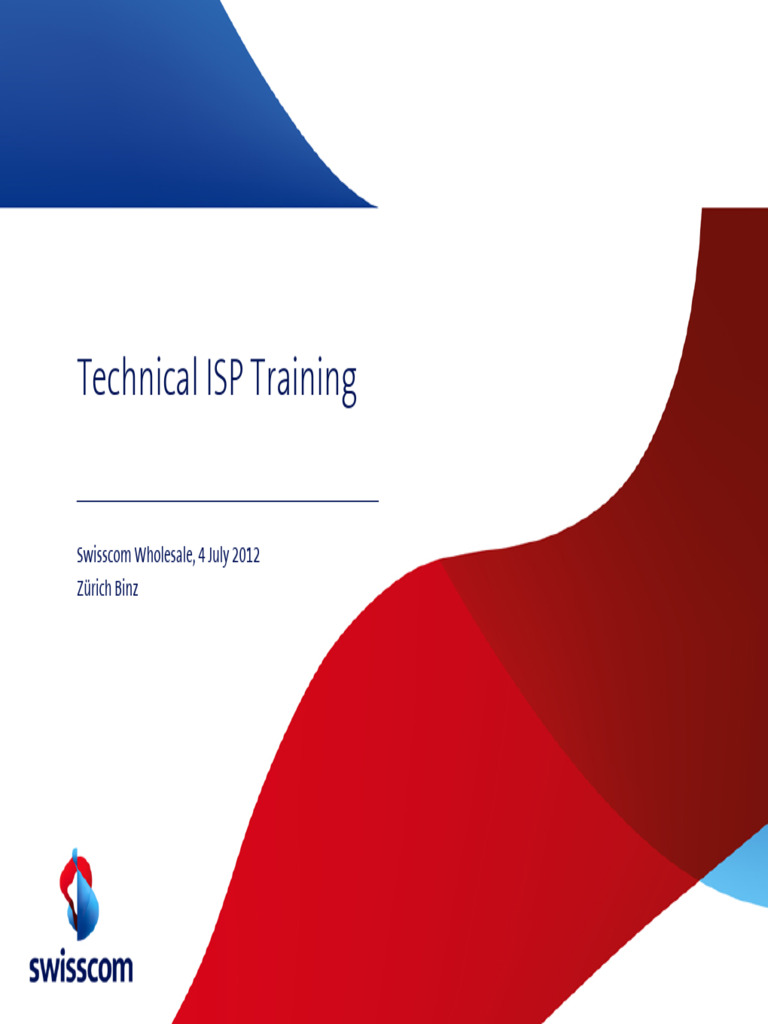 Technical ISP Training 20120704 Handout | PDF