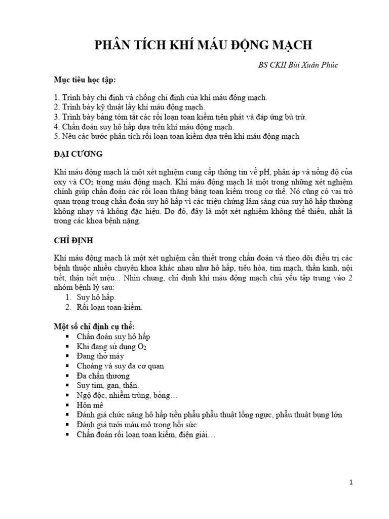 Phan Tich KMDM - Bs Phuc | PDF