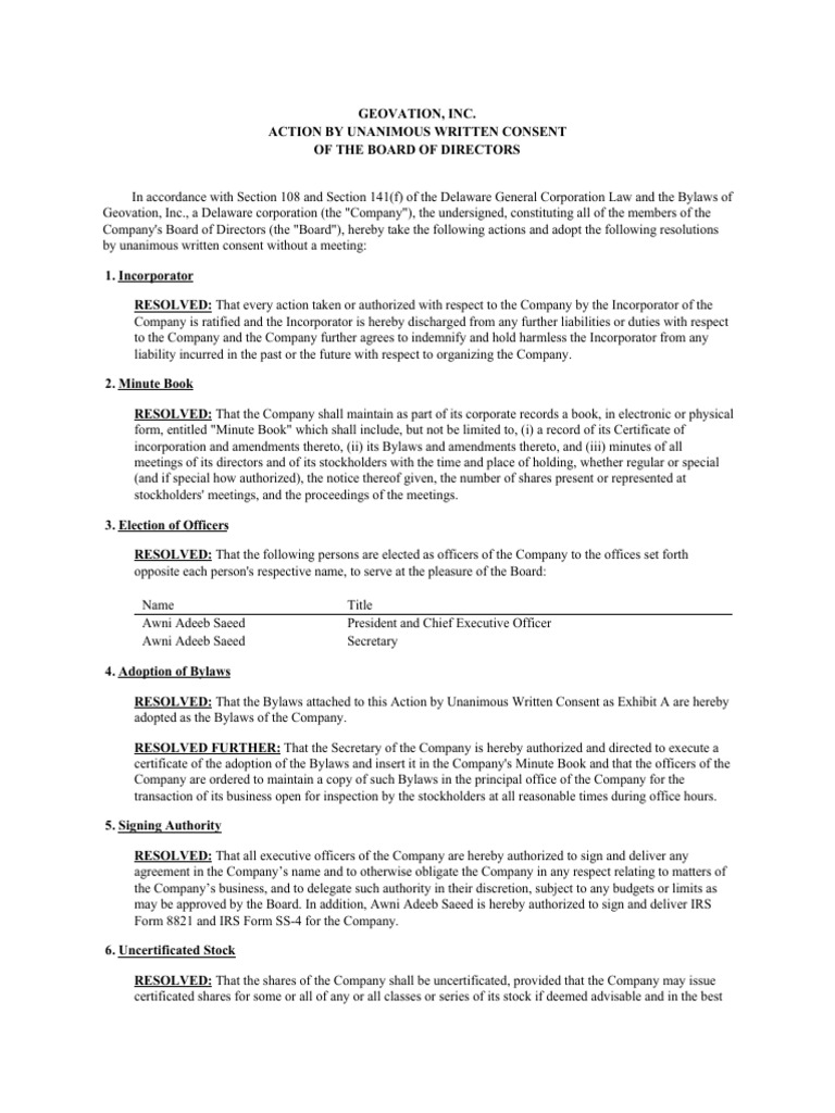 Board Approval | PDF | Expense | Private Law