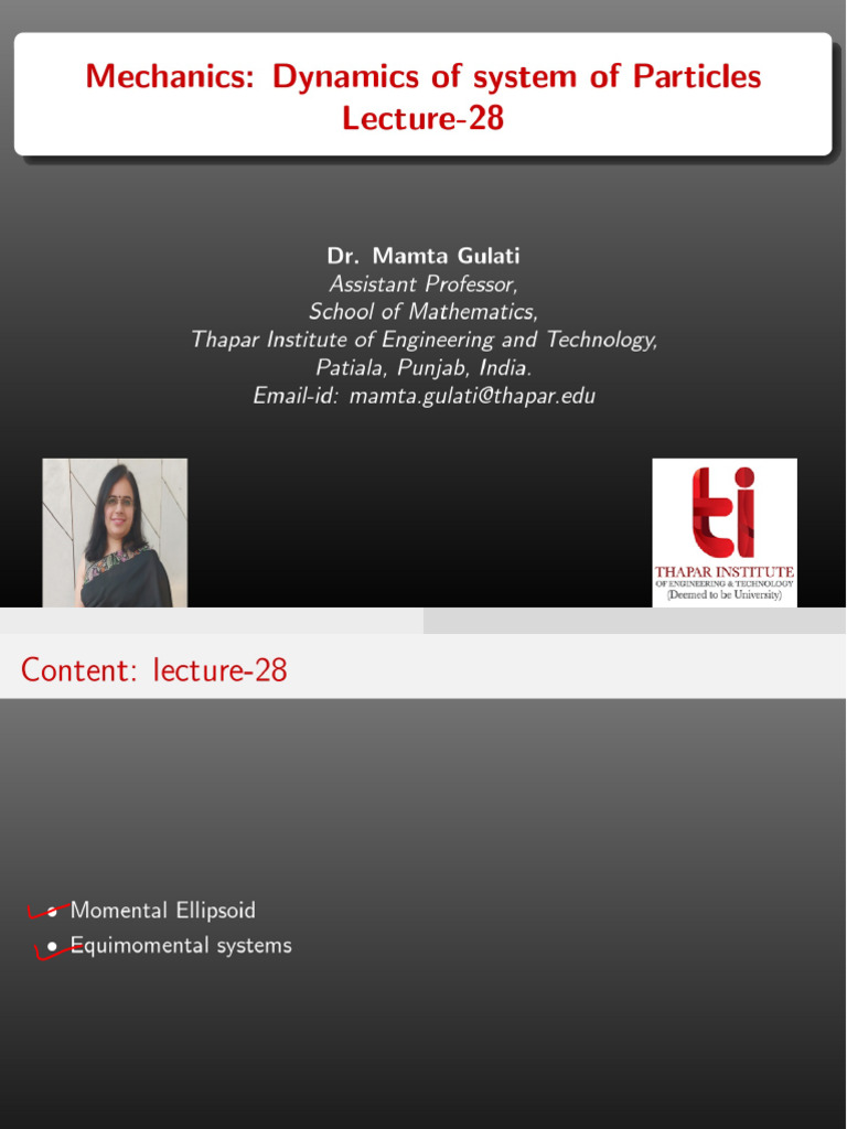 Lecture 28 | PDF Lecture 28 | PDF