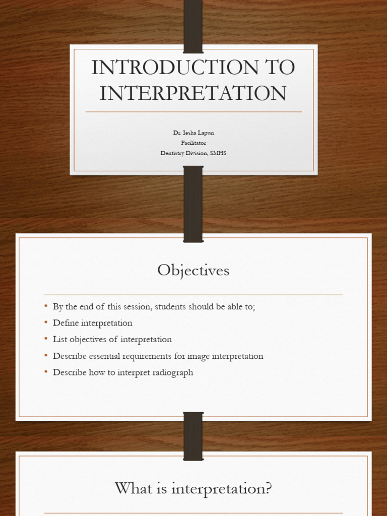 Dental Radiograph Interpretation Guide | PDF | Radiography | Clinical ...