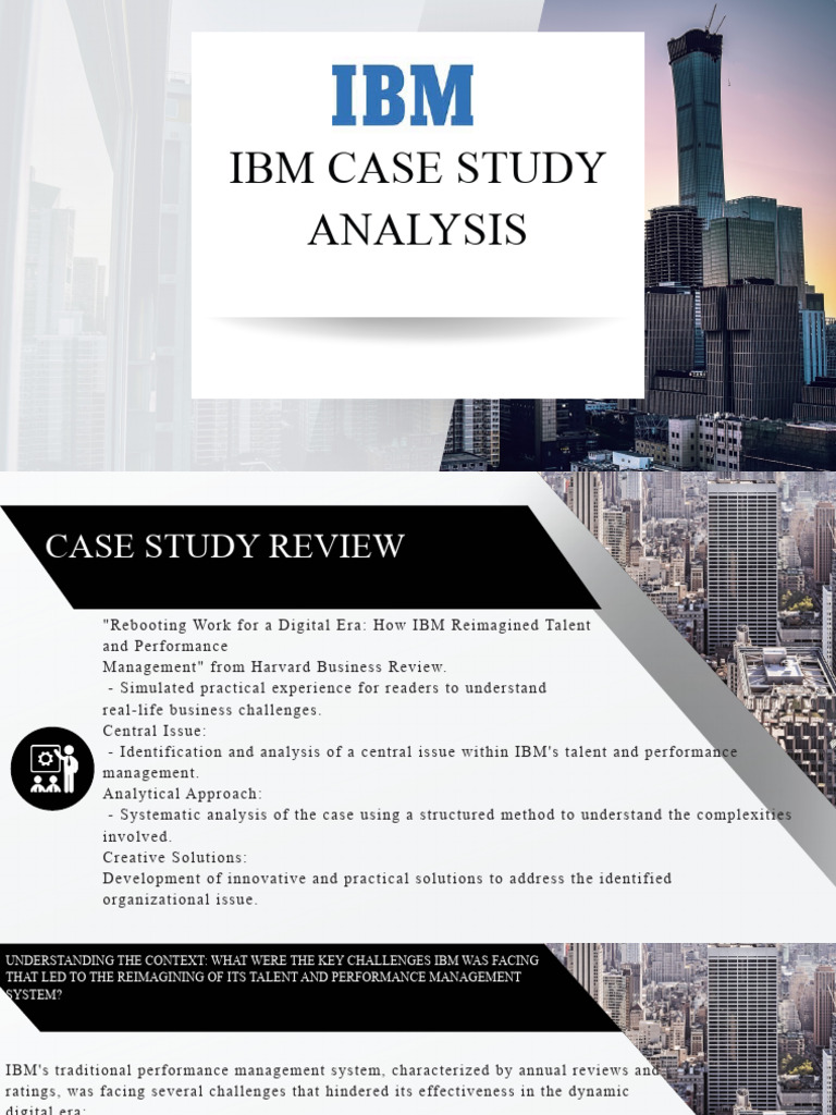 IBM's Transformation in Performance Management | PDF | Innovation ...