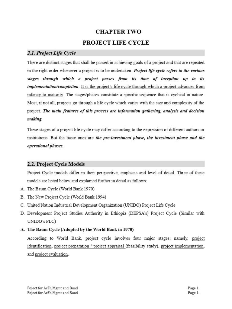 Project ch 2 | PDF | Feasibility Study | Economies