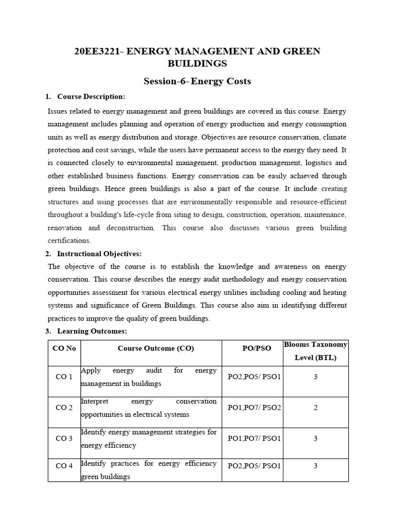 SLM 6 | PDF | Green Building | Energy Conservation