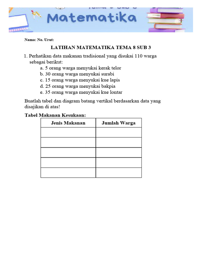 Latihan MTK 3 | PDF