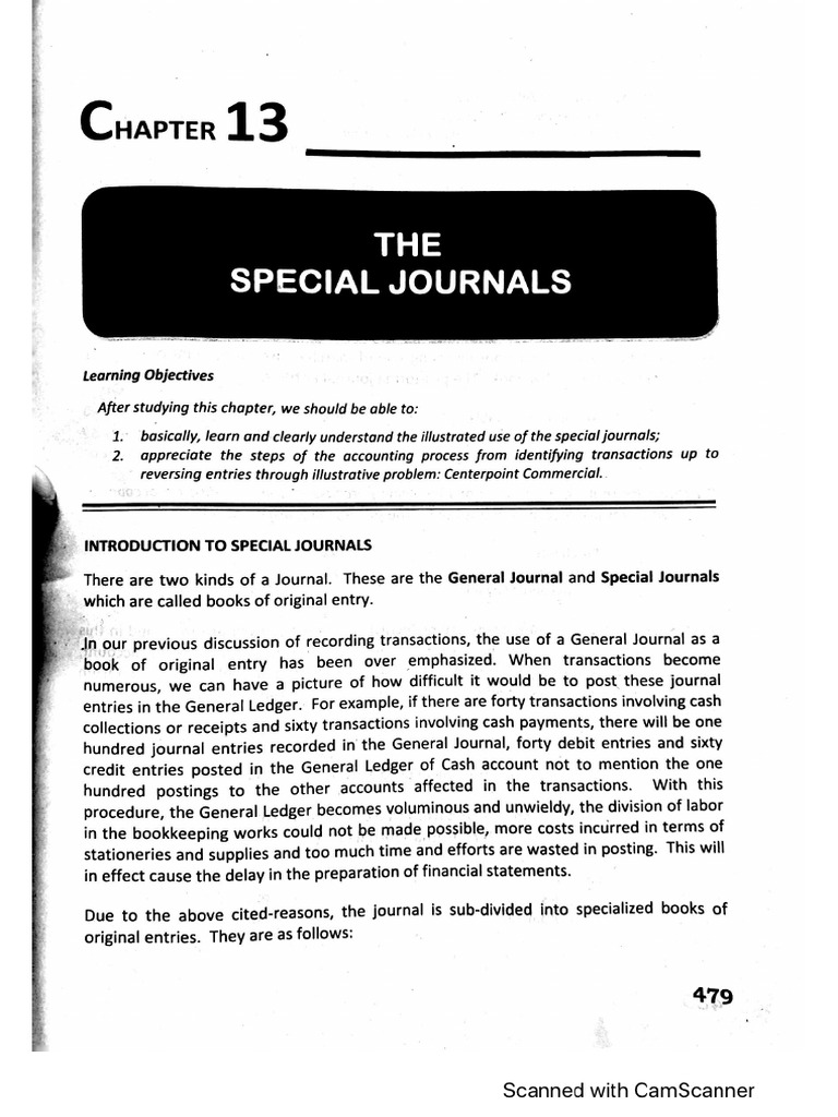 Special Journals | PDF