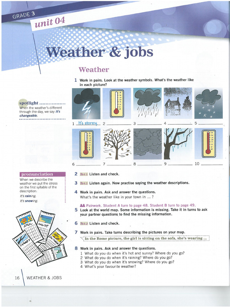 1130 Trinity Grade 3 Unit 4 | PDF