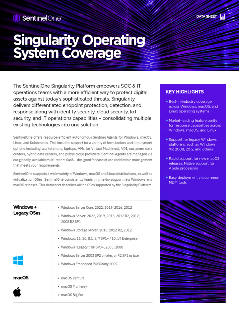 Singularity Operating System Coverage en | PDF