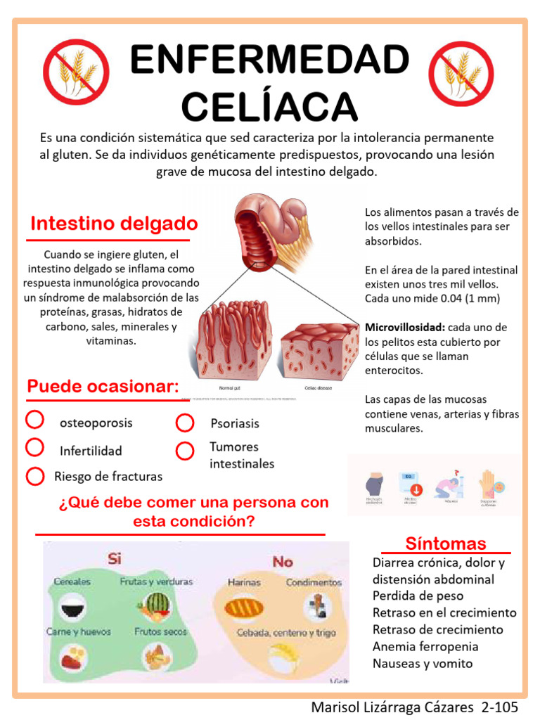 Infografia Enfermedad Celiaca | PDF