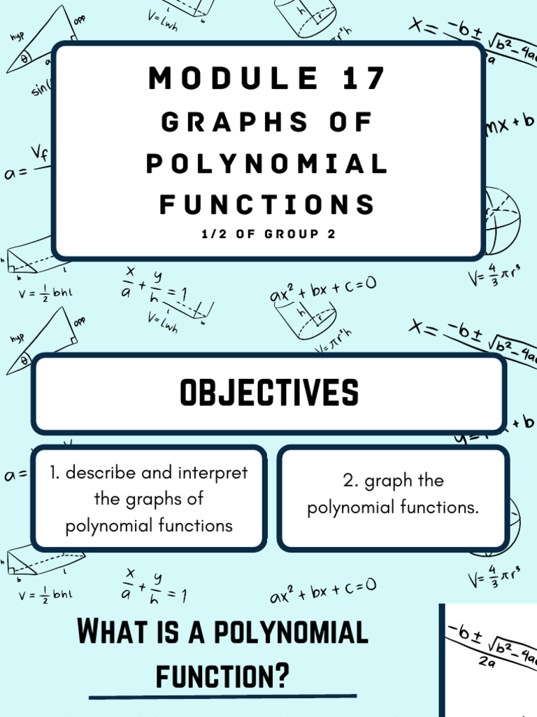 Part 1 of Group 2 q2 m17 | PDF | Polynomial | Function (Mathematics)