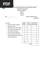 Msce Maths Paper 1 | PDF | Geometry | Mathematical Concepts