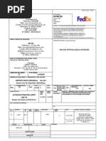 Modelo de Air Waybill Awb o Conocimiento Aereo | PDF | Documentos empresariales