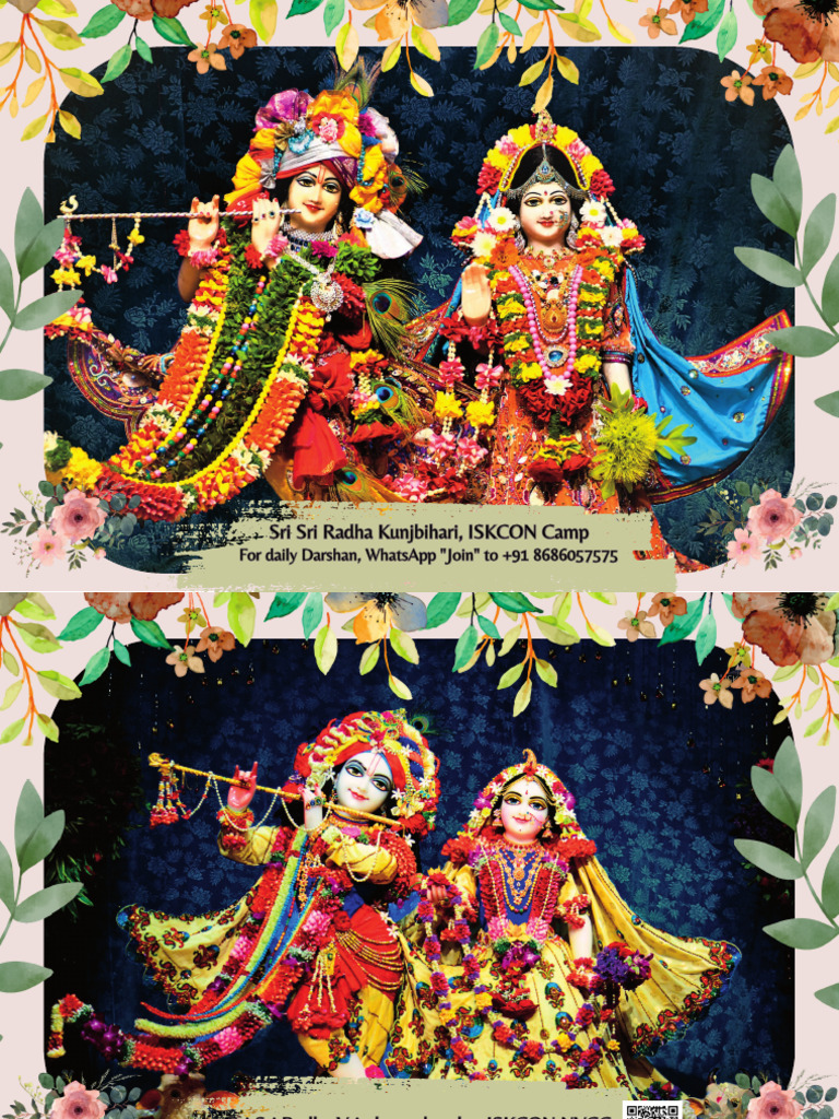 Final ISkcon Pune Darshan Card v1 | PDF