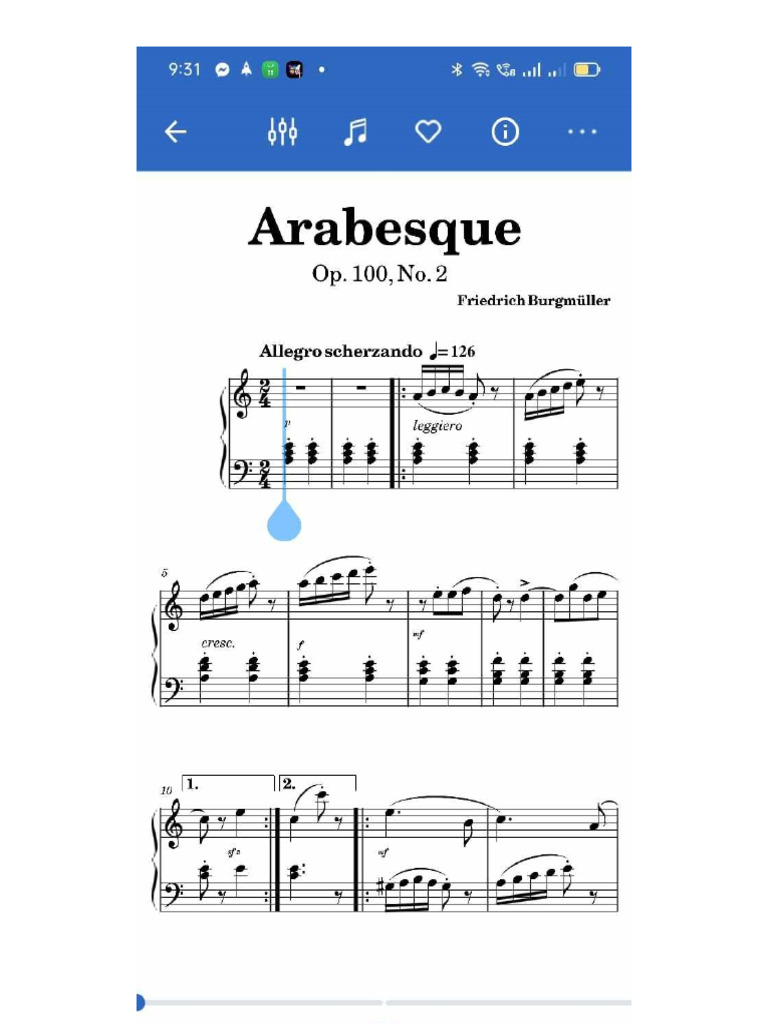 Music Arabesque | PDF