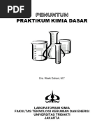 Modul Praktikum Kimia Dasar 2a Dan 2b 2025 Rev | PDF