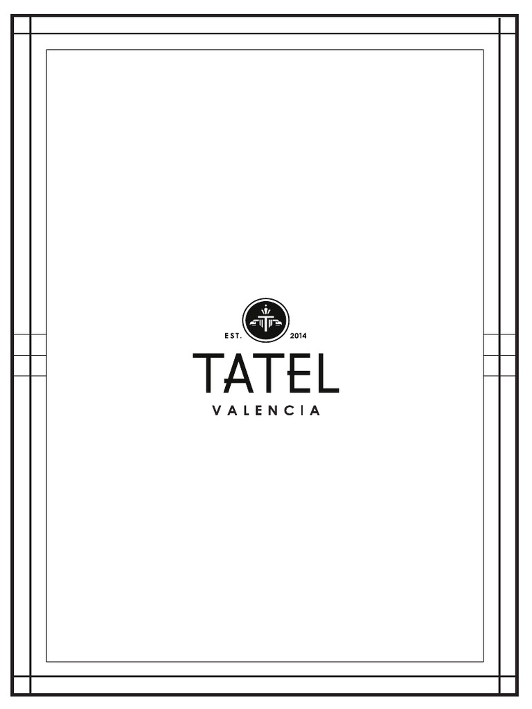 Carta TATEL Valencia 1 | Descargar gratis PDF | Alimentos | Cocina