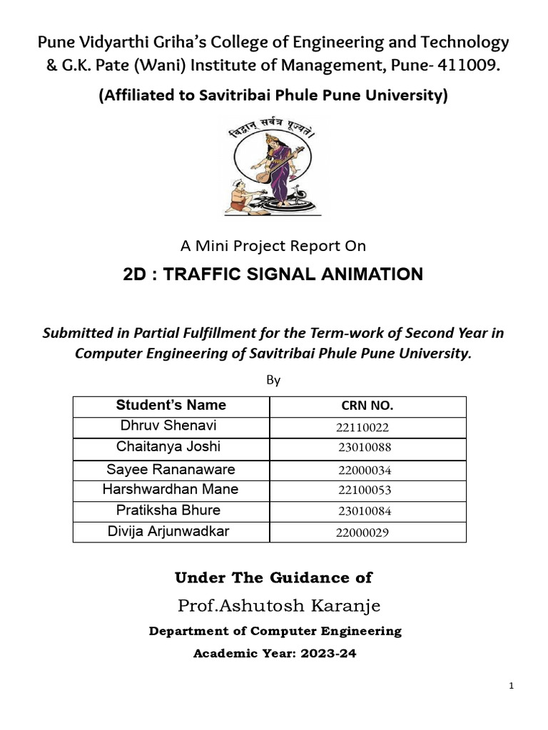 Computer Graphics MINIPROJECT REPORT | PDF