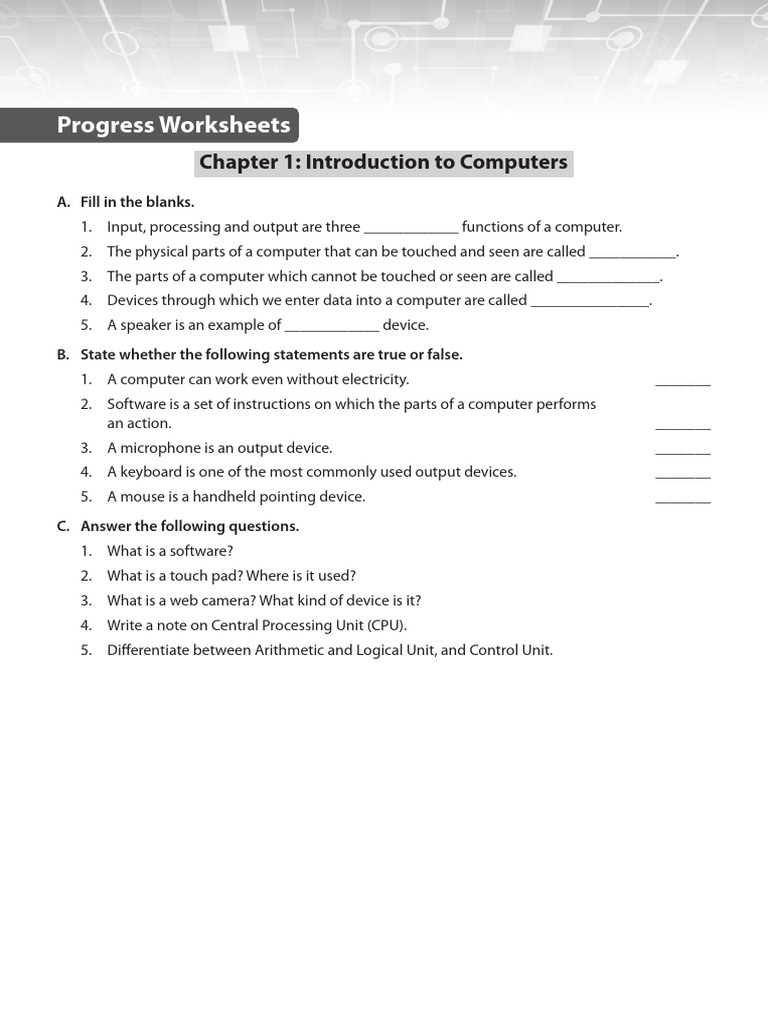 Computer Workbook IV | PDF | Computer Data Storage | World Wide Web
