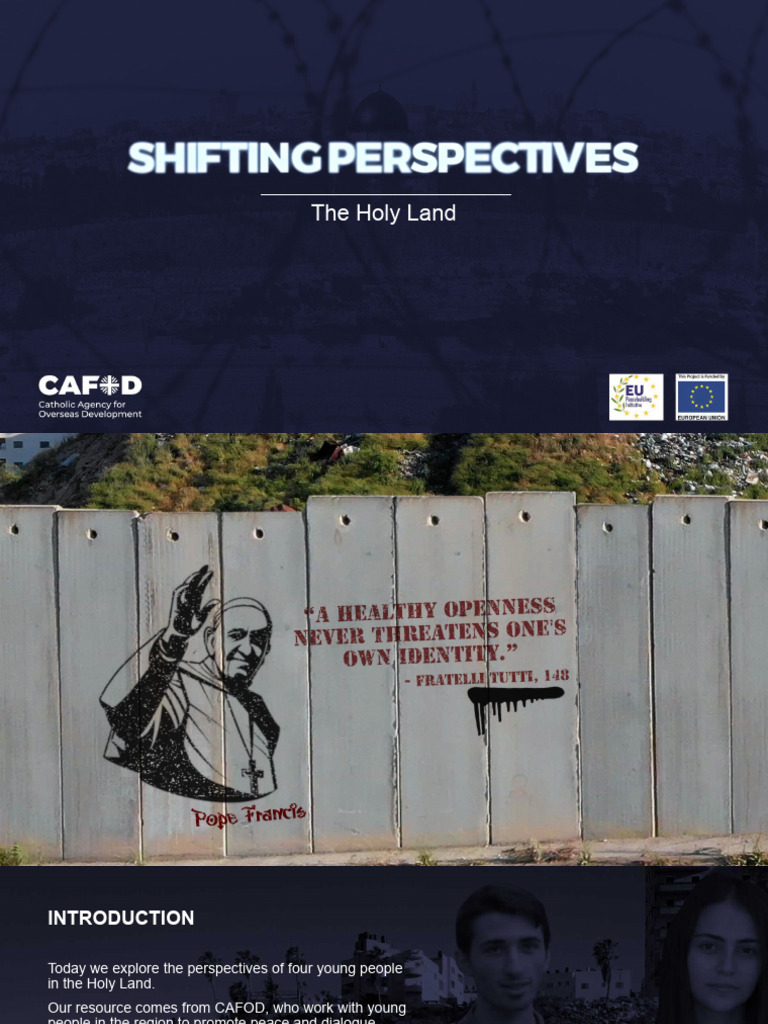 CAFOD Shifting Perspectives Presentation | PDF | Jerusalem | Palestinians
