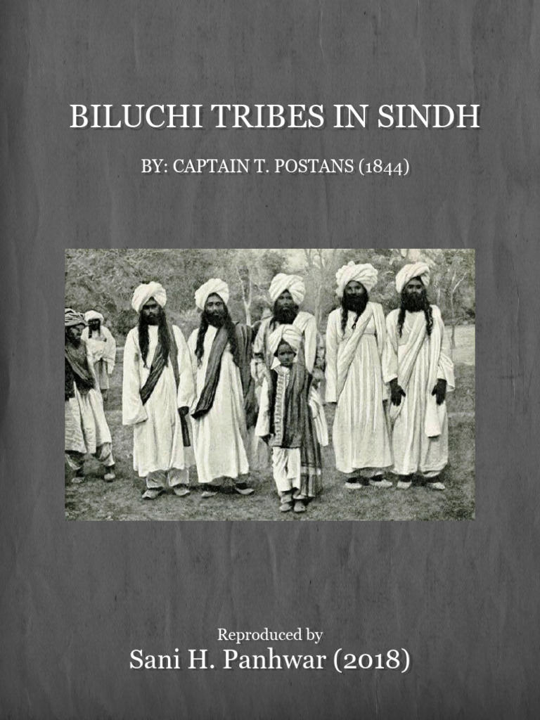 Baloch Tribes in Sindh - April 1844 | PDF | Sindh