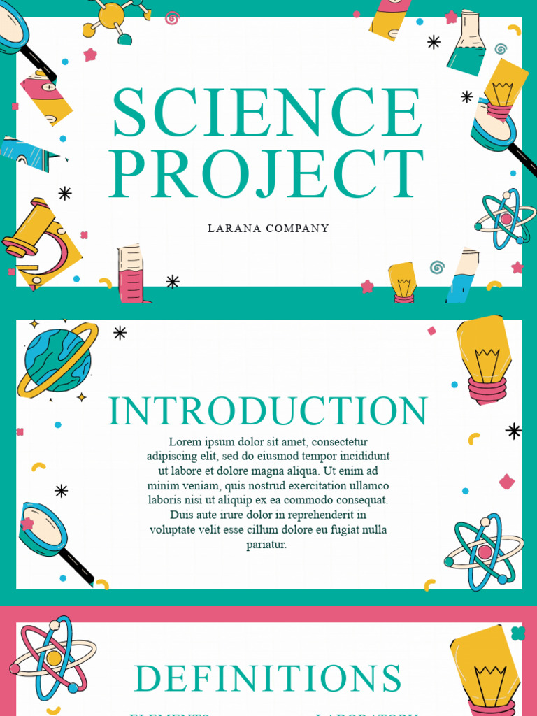 Science Project: Larana Company | PDF