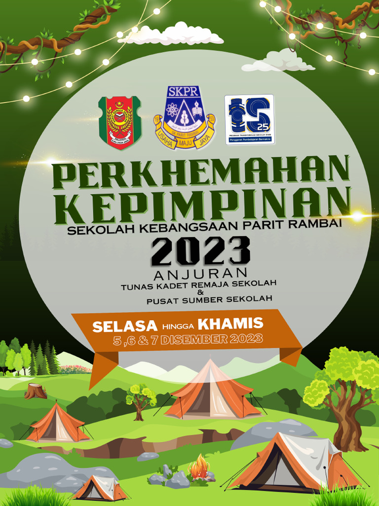 Buku Program Perkhemahan Kepimpinan SK Parit Rambai 2023 | PDF