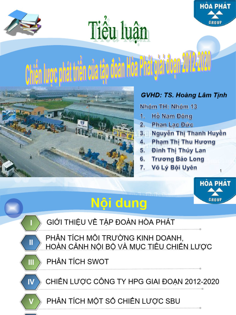 Chien Luoc Cua Tap Doan Hoa Phat | PDF
