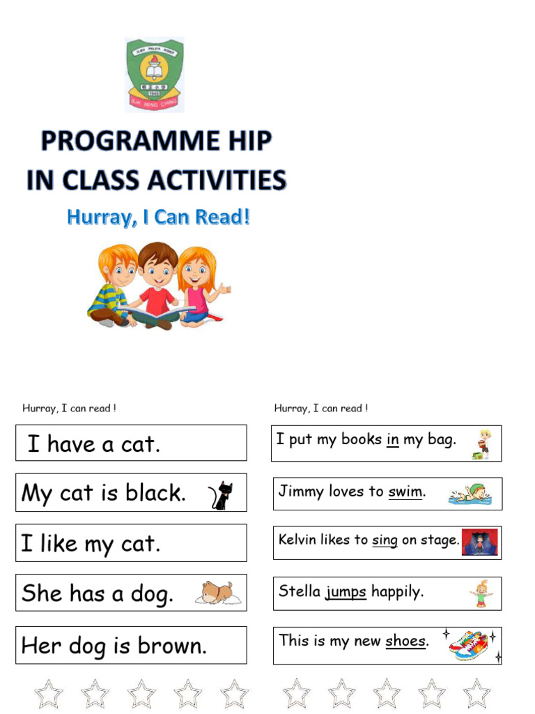 Hurray, I Can Read Book | PDF