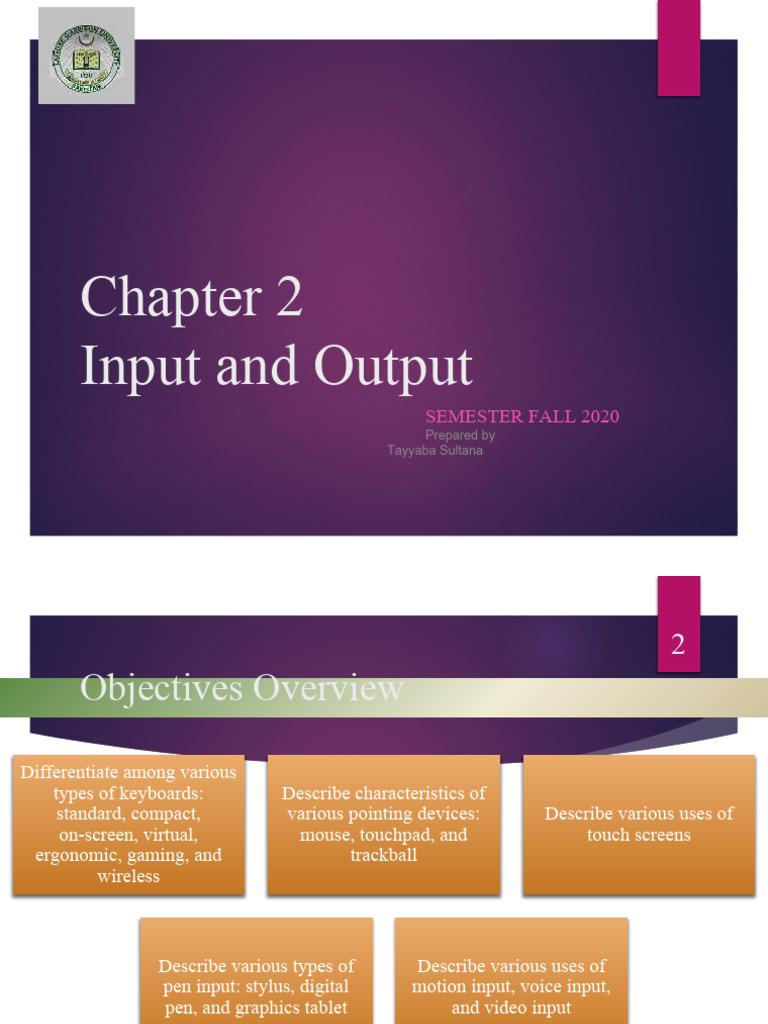 Lecture 2 | Download Free PDF | Printer (Computing) | Computer Keyboard
